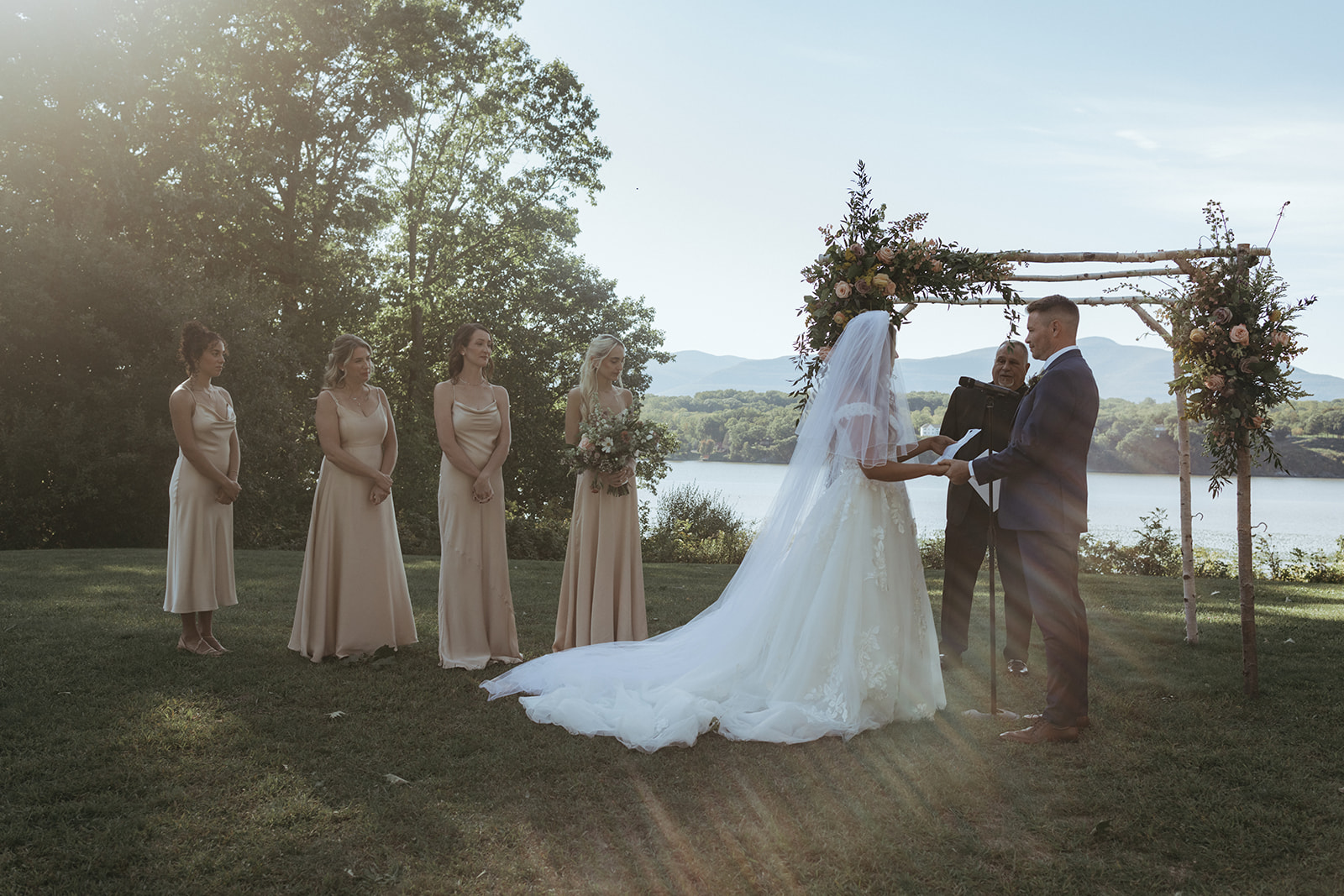 Hudson River Wedding in Germantown, NY
